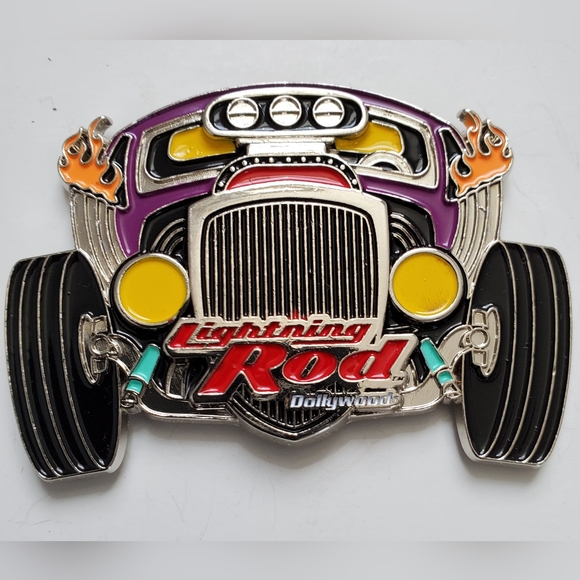 Dollywood | Kitchen | Dollywood Lightning Rod Race Car Magnet | Poshmark
